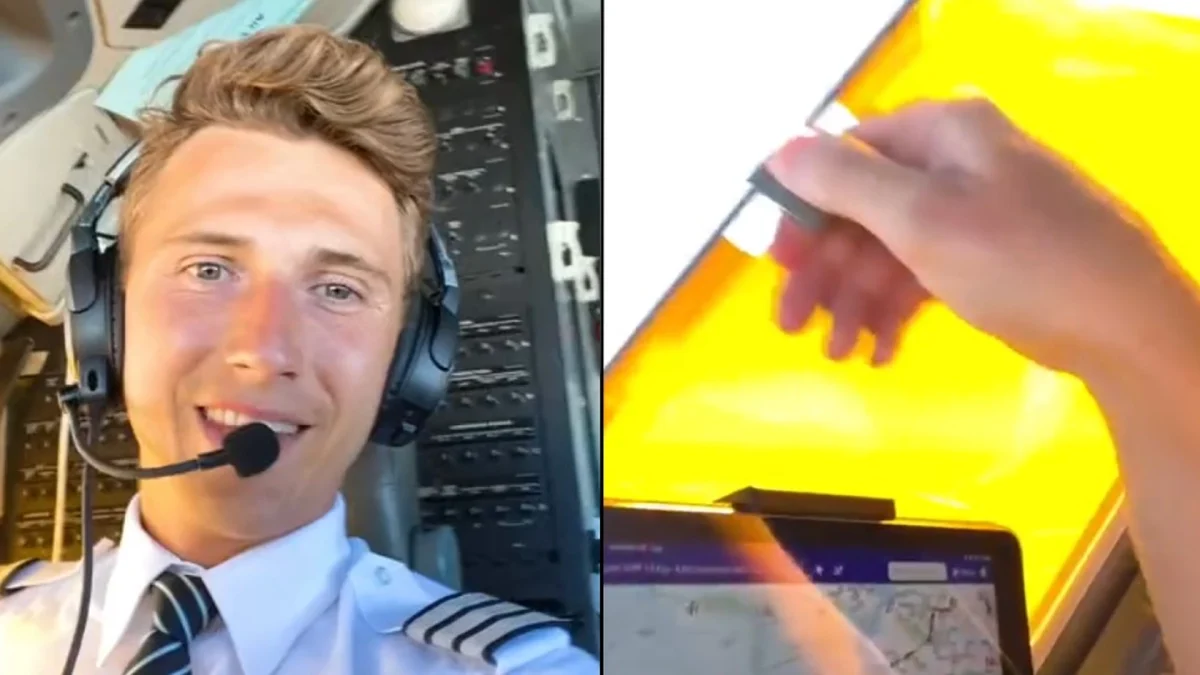 Pilot afslører, hvordan udsigten er fra cockpittet i 35.000 fods højde ...