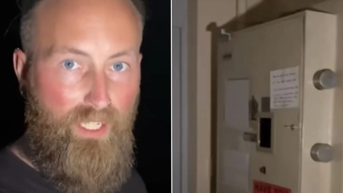 Mand besøger forladt bank - får et chok over, hvad han finder